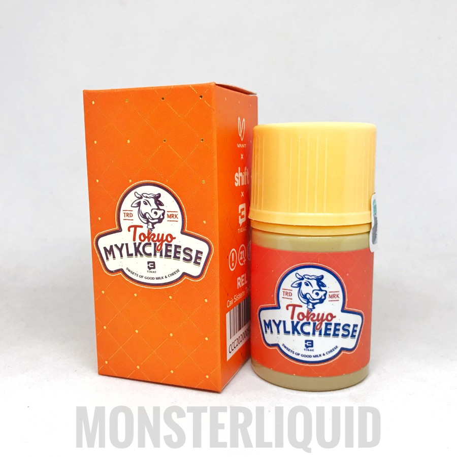 Jual TOKYO MYLKCHEESE MILK CHEESE CRACKER BY TIGAC 3MG 60ML | Shopee ...