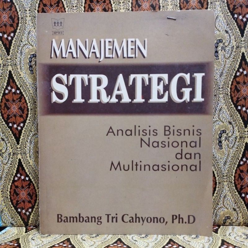 Jual Buku Manajemen Strategi Analisis Bisnis Nasional Dan Multinasional ...