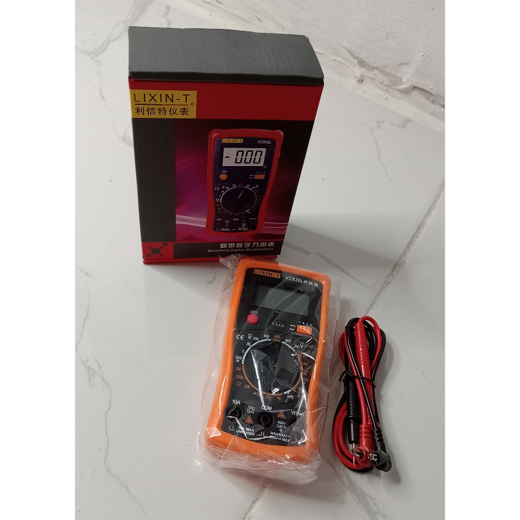 Jual Multimeter Avometer Multitester Digital | Multimeter 9205A & 830L ...