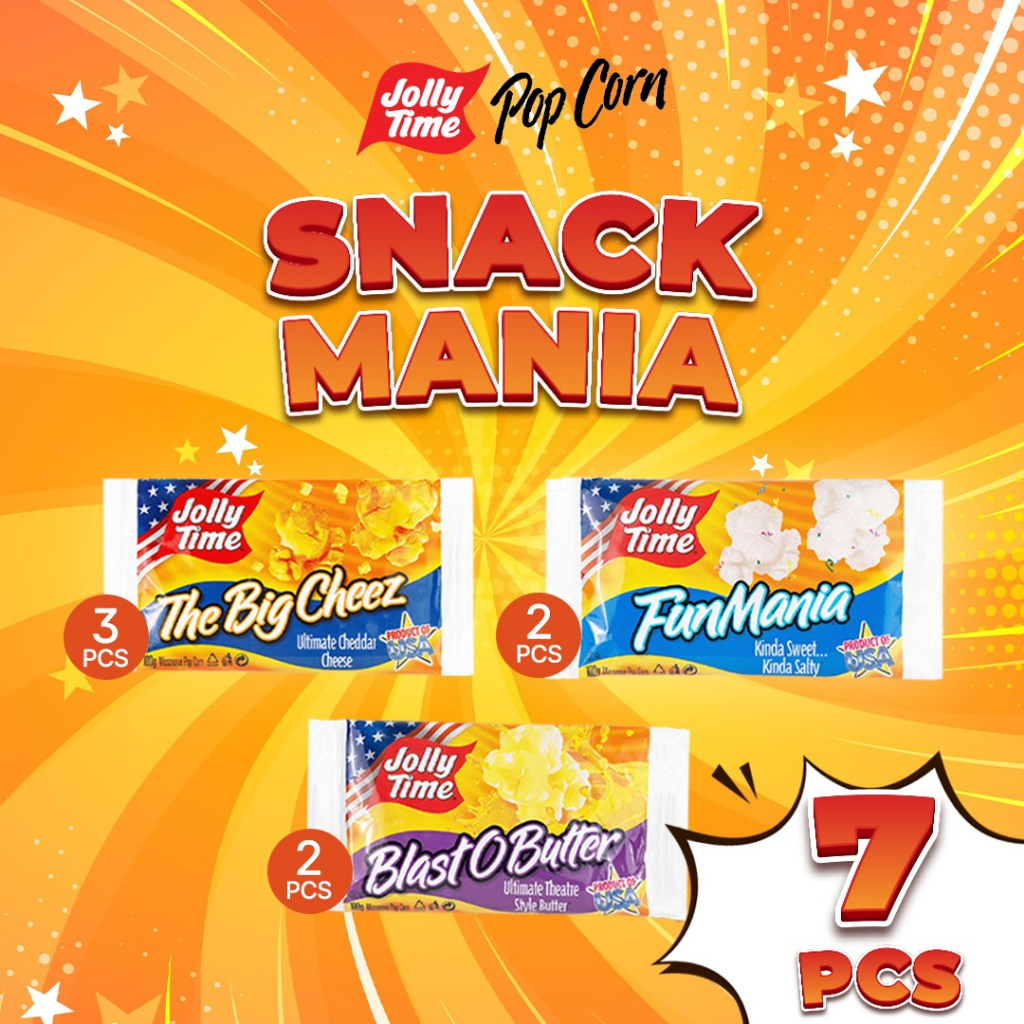 Jual Paket Snack Mania (3TBC, 2BOB, 2 FM) - Jolly Time Mircowave ...