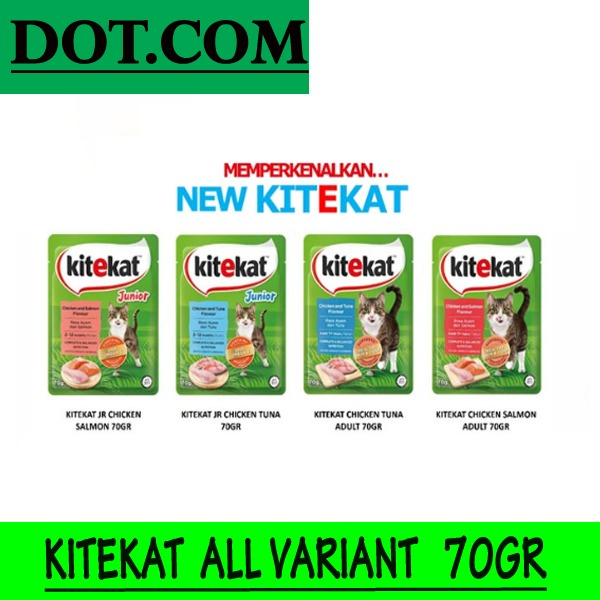 Jual KITEKAT Pouch 70gr ALL Varian | Shopee Indonesia