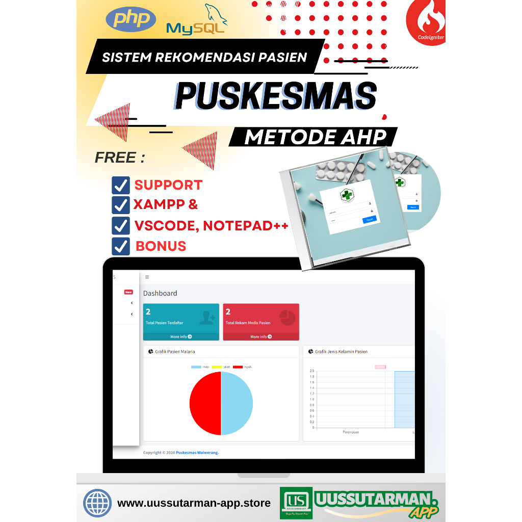 Jual Sistem Rekomendasi Pasien Metode AHP Berbasis Web (PHP) | Shopee Indonesia