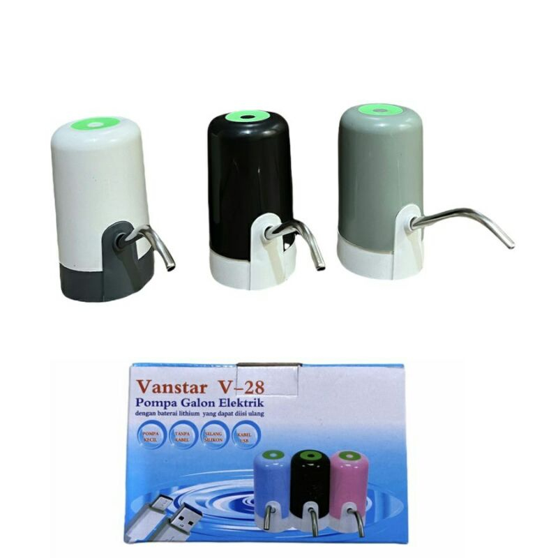 Jual Pompa Galon Warna Elektrik Electric VANSTAR VAN STAR V-28 V28 V 28 ...