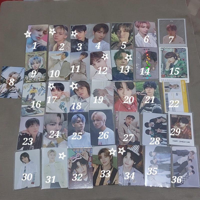 Jual official photocard txt soobin yeonjun beomgyu taehyun hueningkai | Shopee Indonesia