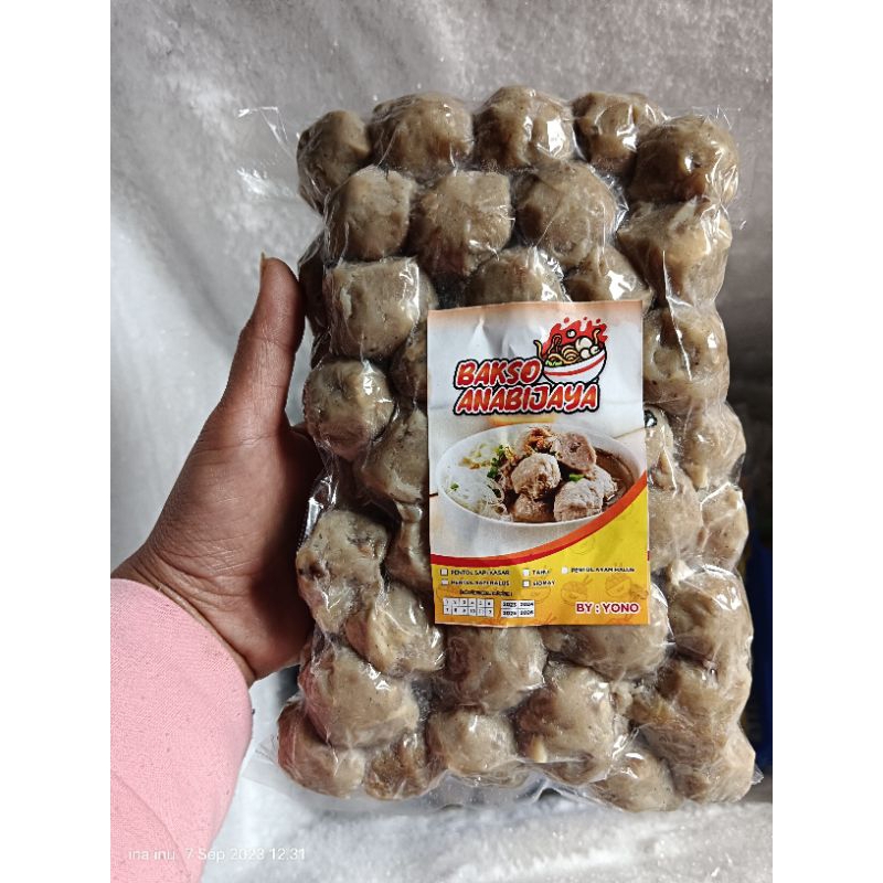 Jual Bakso Urat KASAR Daging Sapi Premium - Frozen Food Homemade 1kg ...