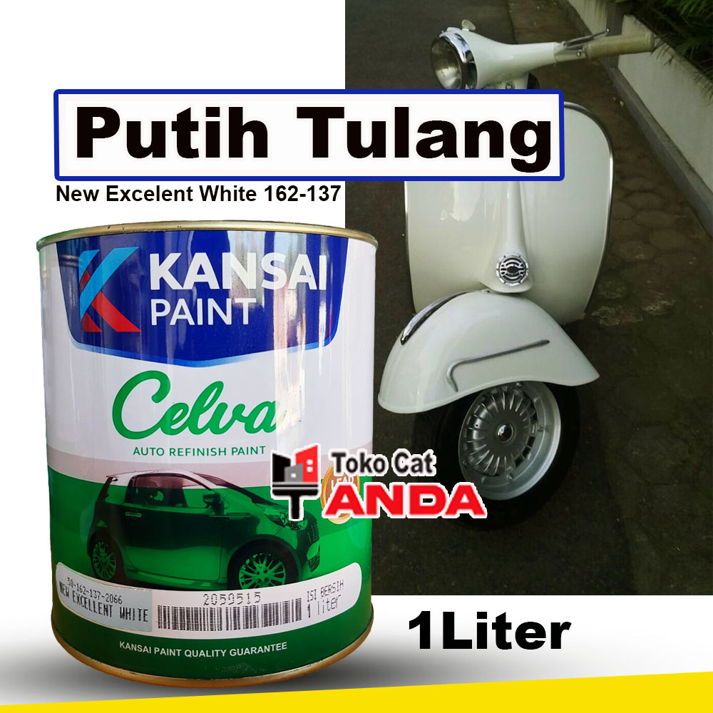 Jual Cat Celva Putih Tulang New Excellent White | Shopee Indonesia