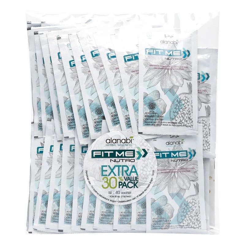 Jual Alanabi Fit Me Kemasan New Value Pack Isi 40 Sachet | Shopee Indonesia
