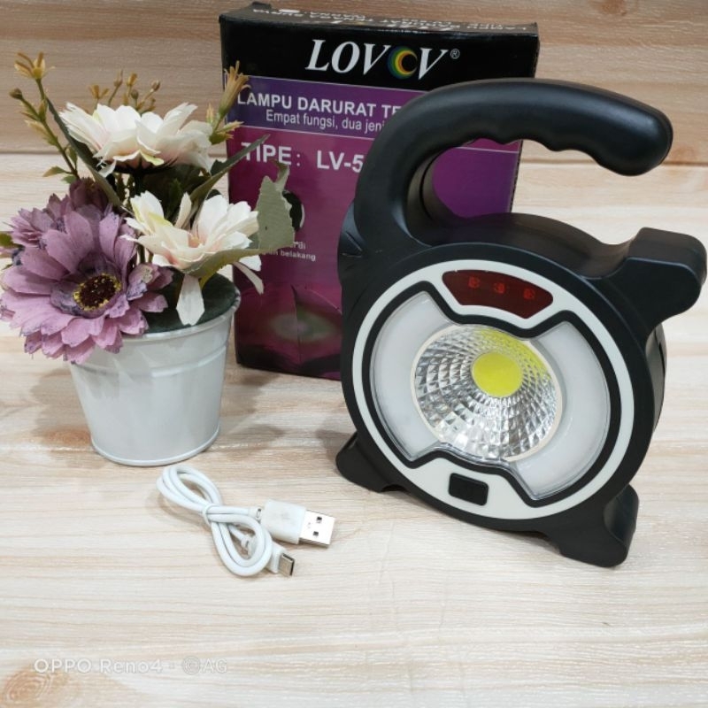 Jual Lampu Emergency / lampu cas led cob LOVOV | Shopee Indonesia
