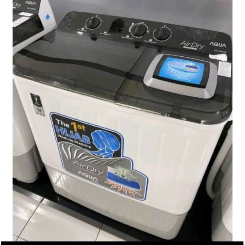 Jual MESIN CUCI 2 TABUNG AQUA 10 KG MESIN CUCI 10KG 2TABUNG AQUA 1060XT ...
