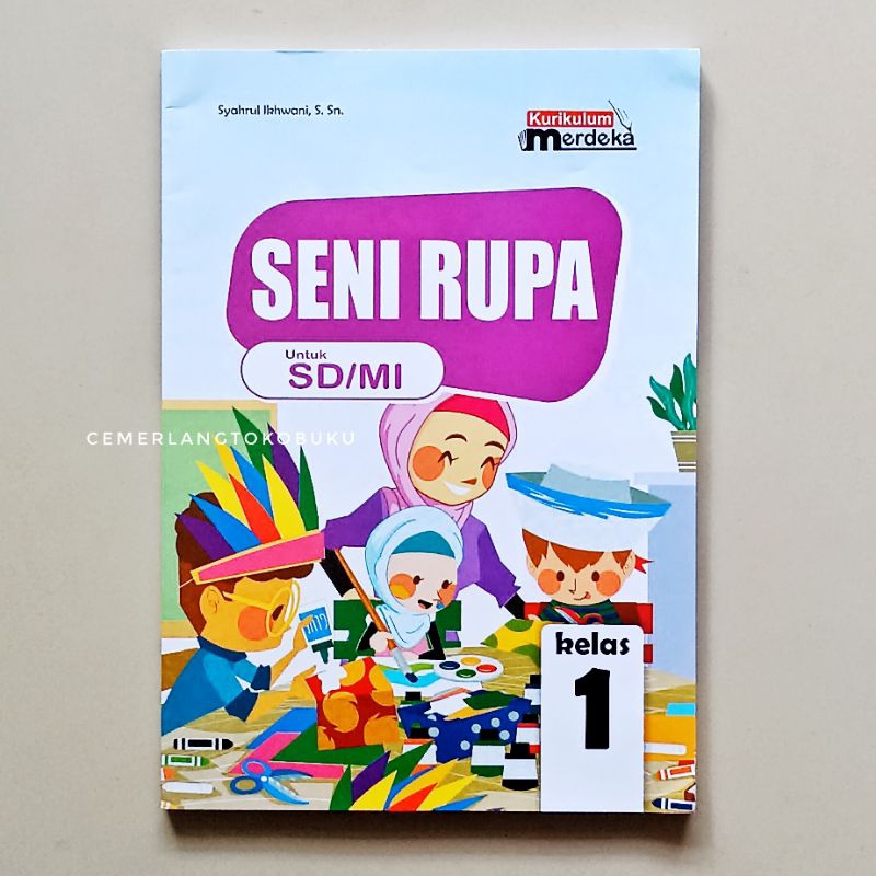 Jual Buku Seni Rupa Kelas 1 2 4 5 SD Kurikulum Merdeka Penerbit WKJ | Shopee Indonesia