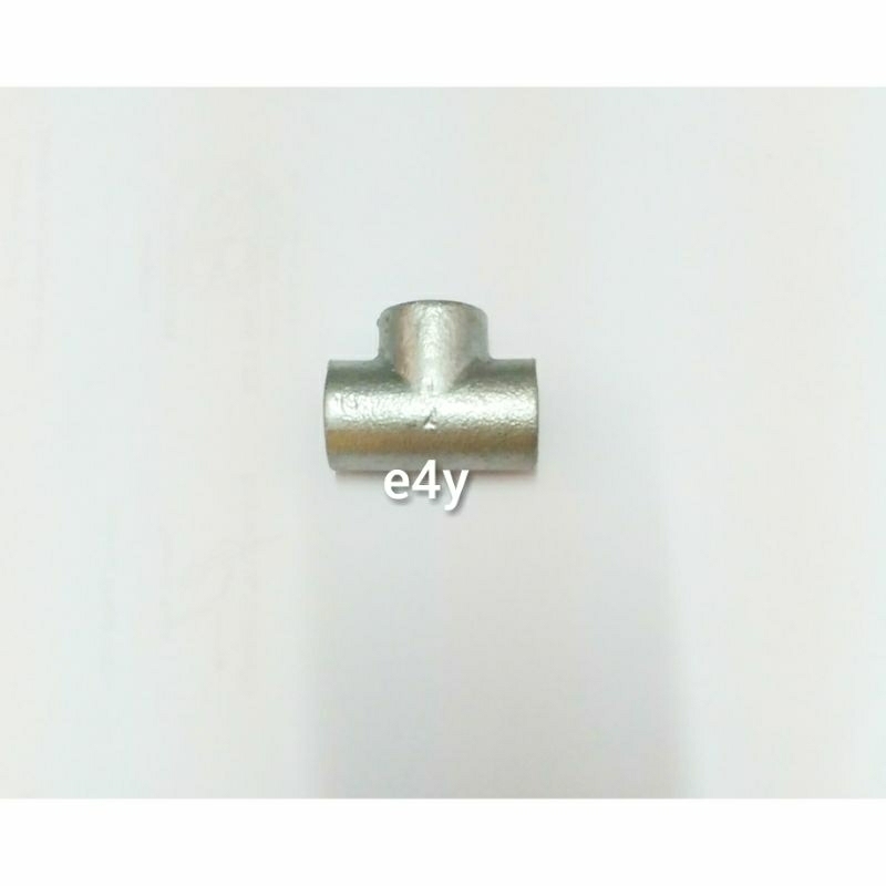 Jual Tee besi 1/2" tee galvanis 1/2" tee galvanized 1/2 G brand fiting ...