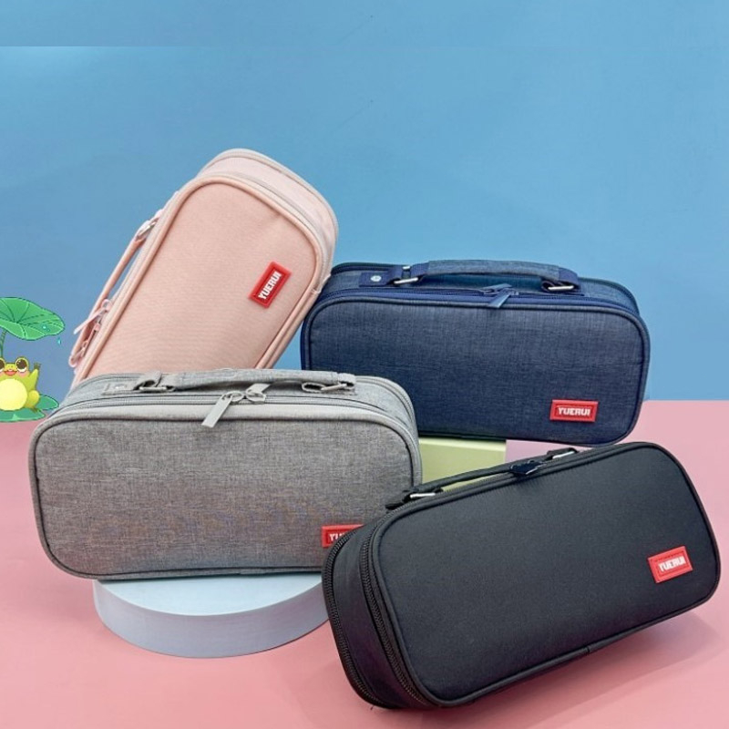 Jual Tempat Pensil Ritsleting Kapasitas Besar Kotak Pensil Lima Lapis ...