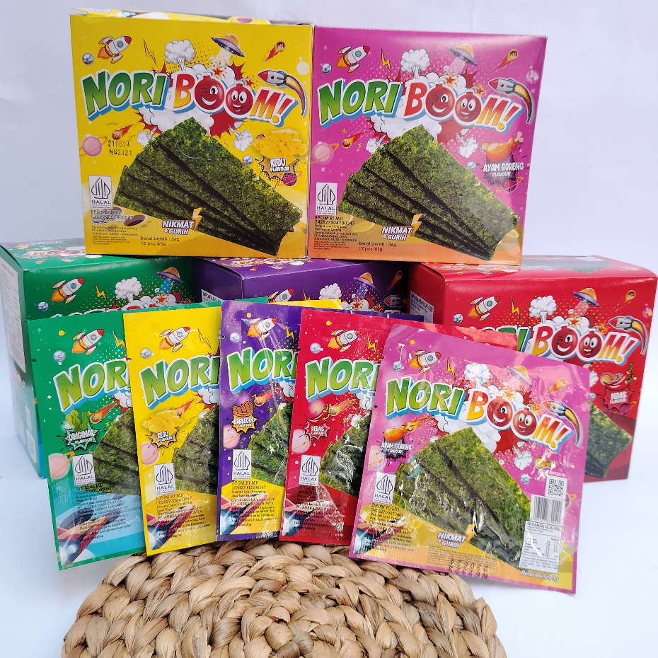 Jual (KARTON) NORI BOOM ISI 5 BOX PAKET MURAH | Shopee Indonesia