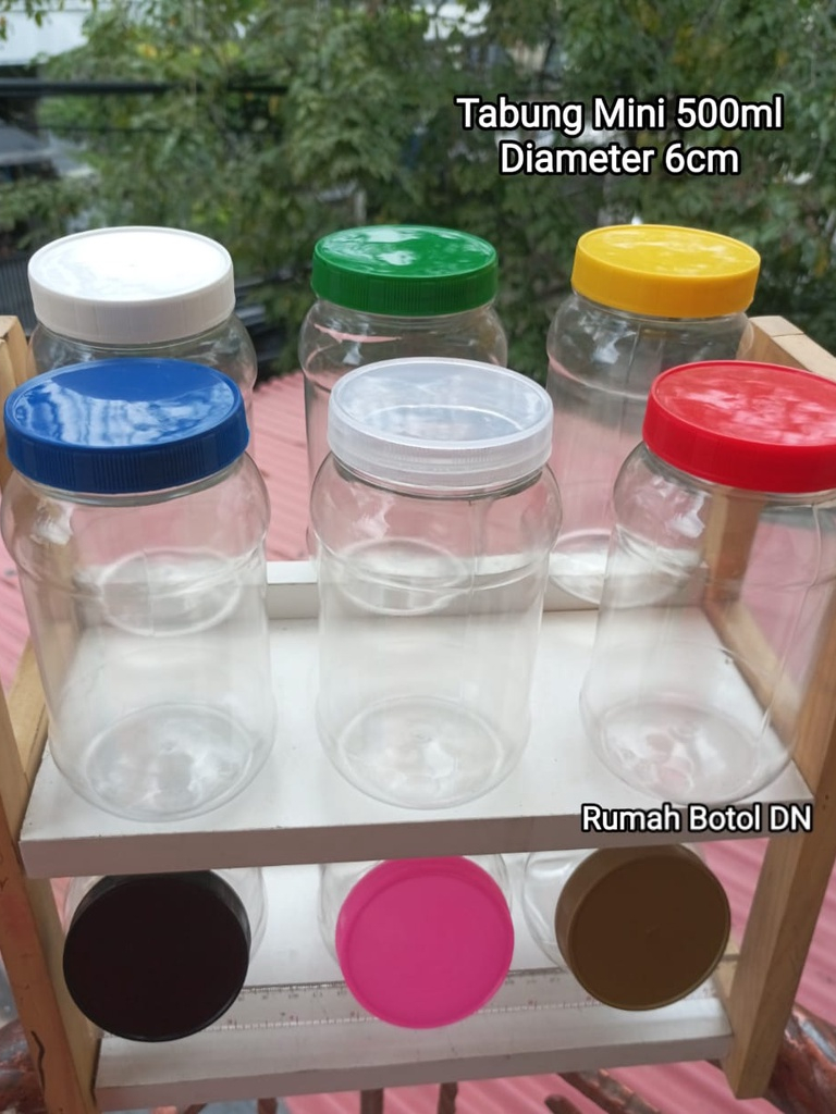 Jual TOPLES PLASTIK TABUNG MINI 500ML | Shopee Indonesia