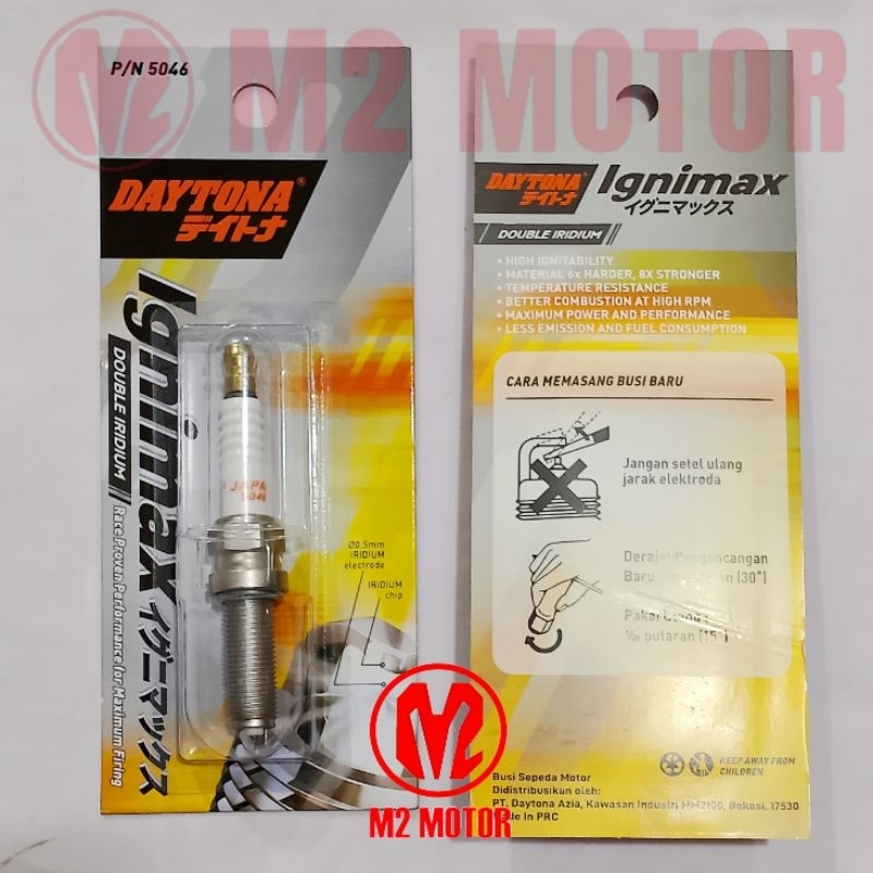 Jual BUSI IRIDIUM ADV160 VARIO160 XMAX LMAR8A-9 DAYTONA 5046 | Shopee Indonesia