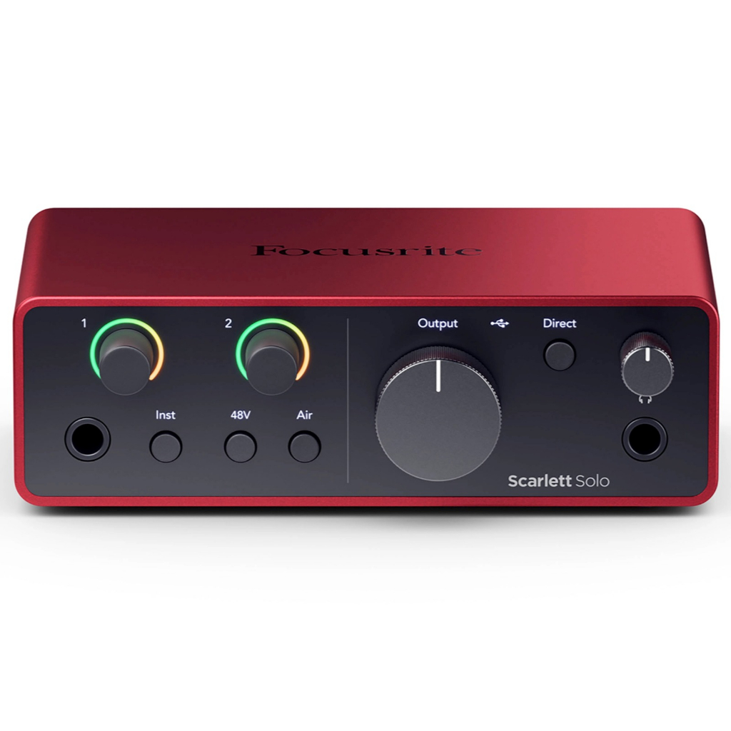 Jual Focusrite Scarlett Solo USB Audio Interface 4th Gen | Shopee Indonesia