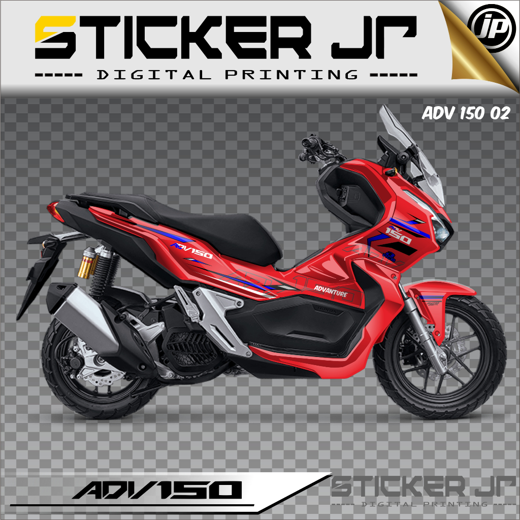 Jual Sticker Striping Variasi Adv 150 - Stiker Motor Honda ADV 150 ...