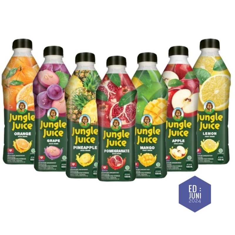 Jual Jungle Juice 1 Liter 1L Diamond Fruit Drink All Variant Minuman Jus Rasa Buah 1000ml ...