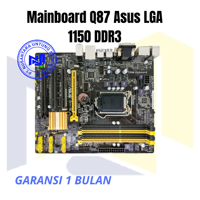 Jual Mainboard Intel Q87 Asus LGA 1150 DDR3 | Shopee Indonesia