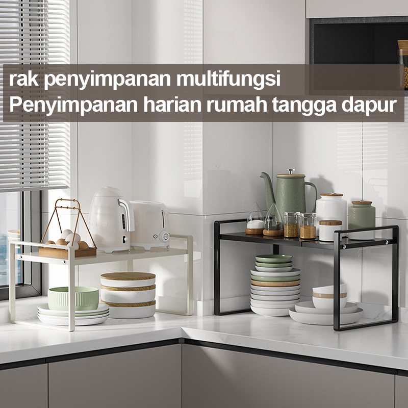 Jual Rak dapur stainless steel Rak microwave Oven Rak lemari dapur Rak ...