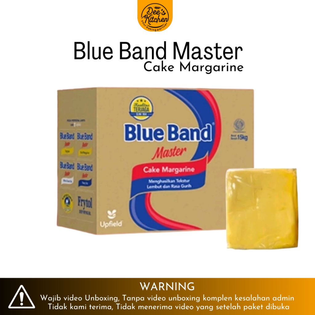 Jual Blue Band Master Cake Margarine 1kg (Repack) | Shopee Indonesia