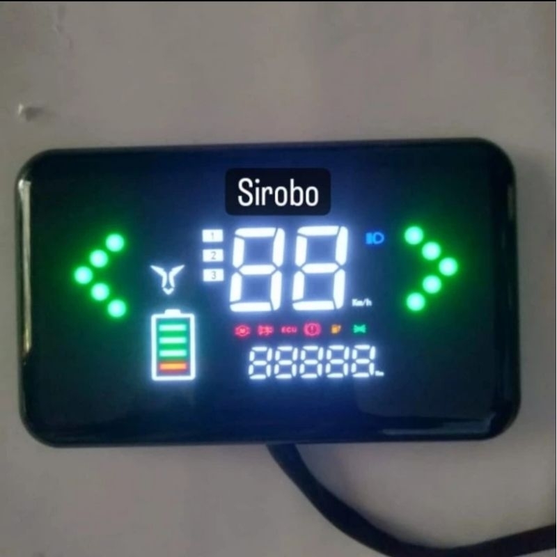 Jual Speedometer sepeda listrik motor listrik 48v 60v 72v support votol ...