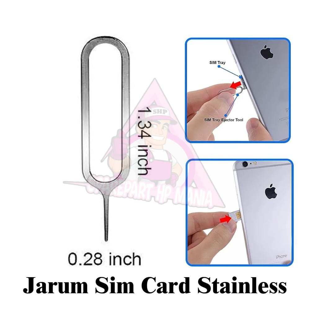 Jual Jarum Simcard Colokan Kartu HP Jarum Pembuka Sim Tray | Shopee ...