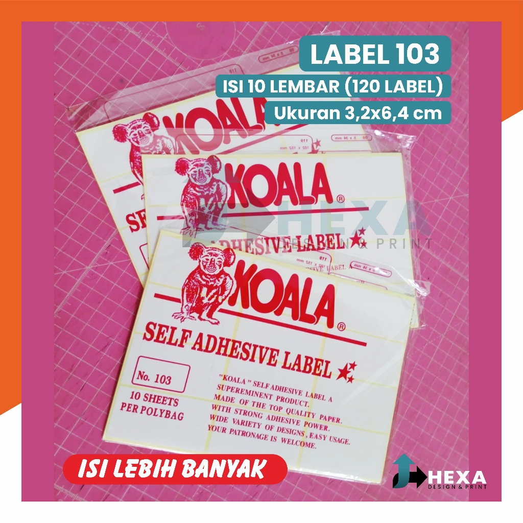 Jual STIKER LABEL 103 UNTUK UNDANGAN (ISI 120 STIKER) | Shopee Indonesia