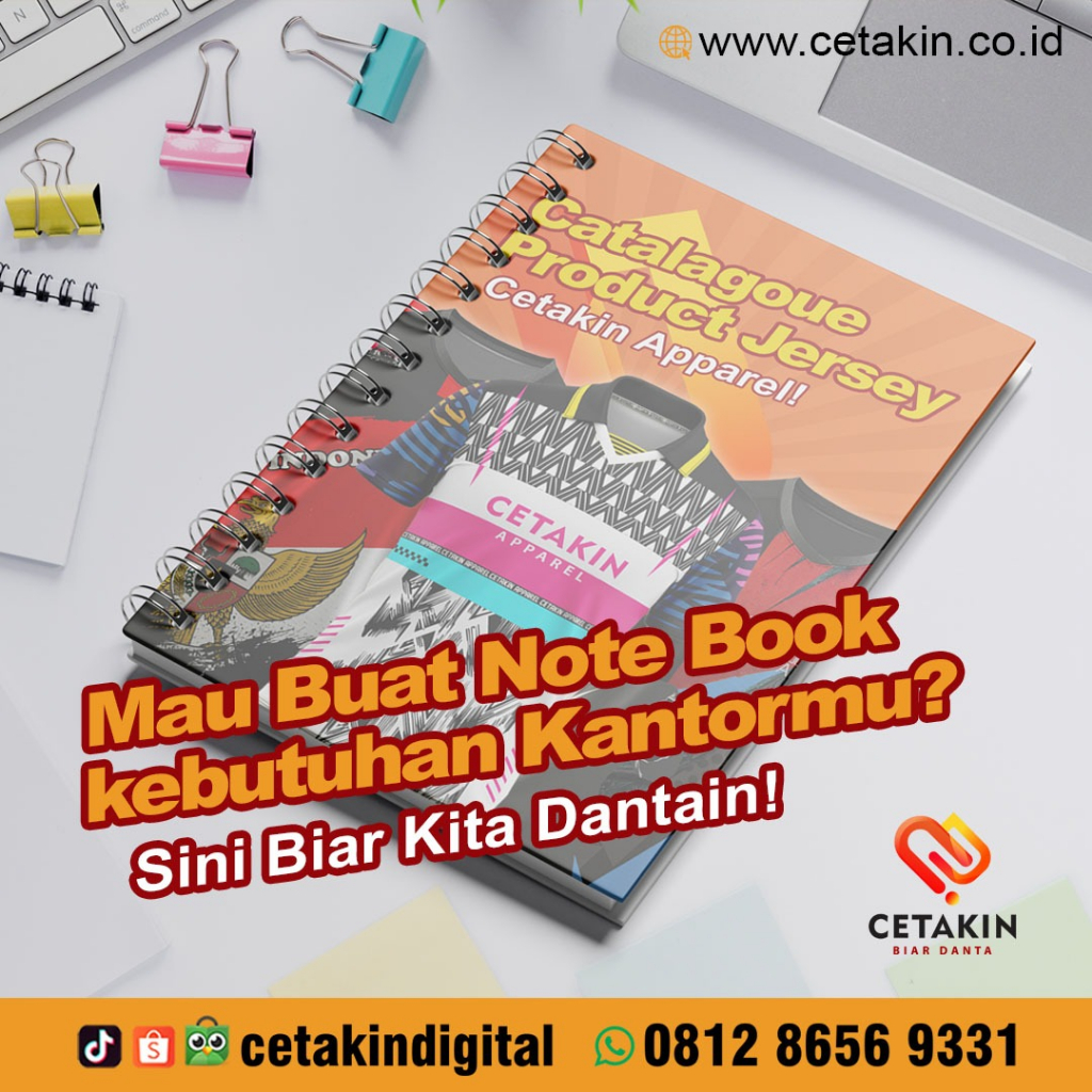 Jual Custom Block Note / Note Book Isi 50 Lembar dan 100 Lembar ...