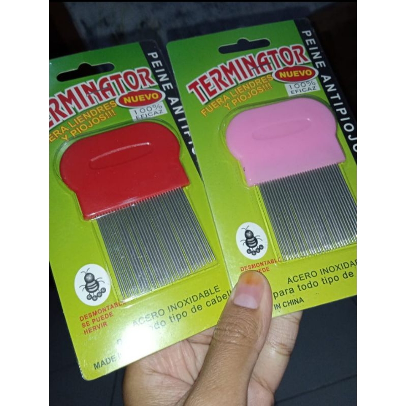 Jual Terminator Sisir Serit Besi Sisir Kutu | Shopee Indonesia