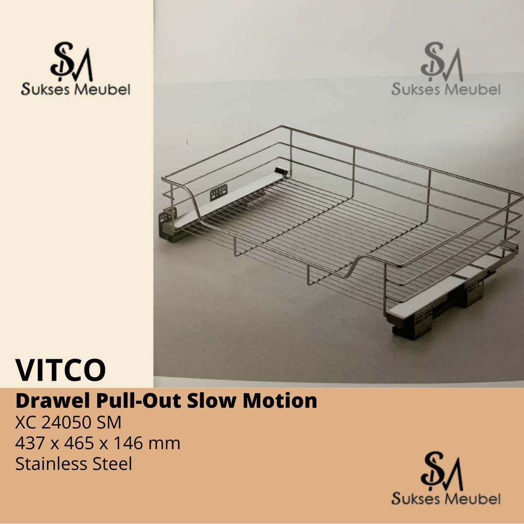 Jual VITCO Drawer Pull-Out Slow Motion XC 24050 SM | Rak Serbaguna ...