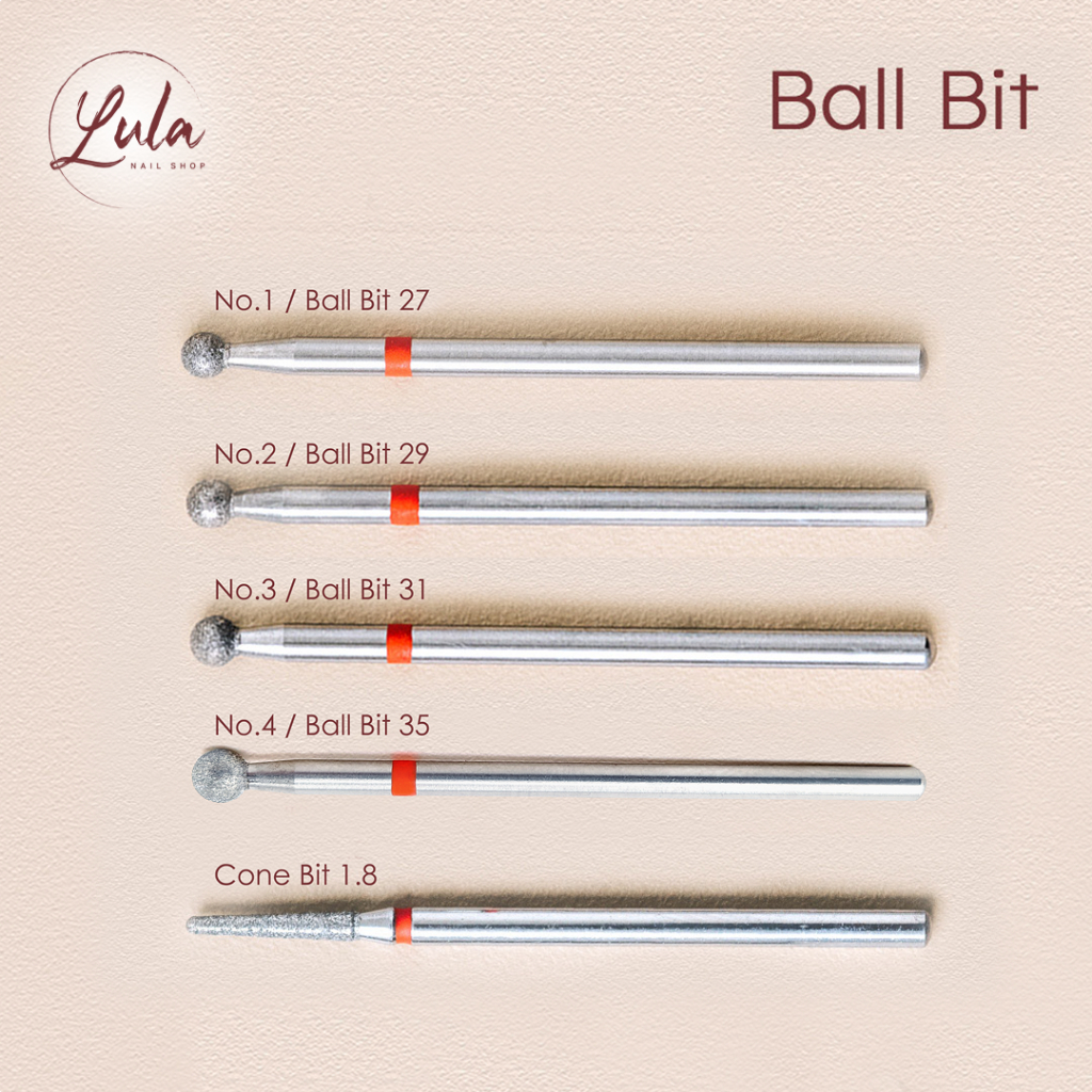 Jual LULA BALL BIT 02 / NAIL BITS / ORIGINAL RUSSIAN / PERLENGKAPAN ...
