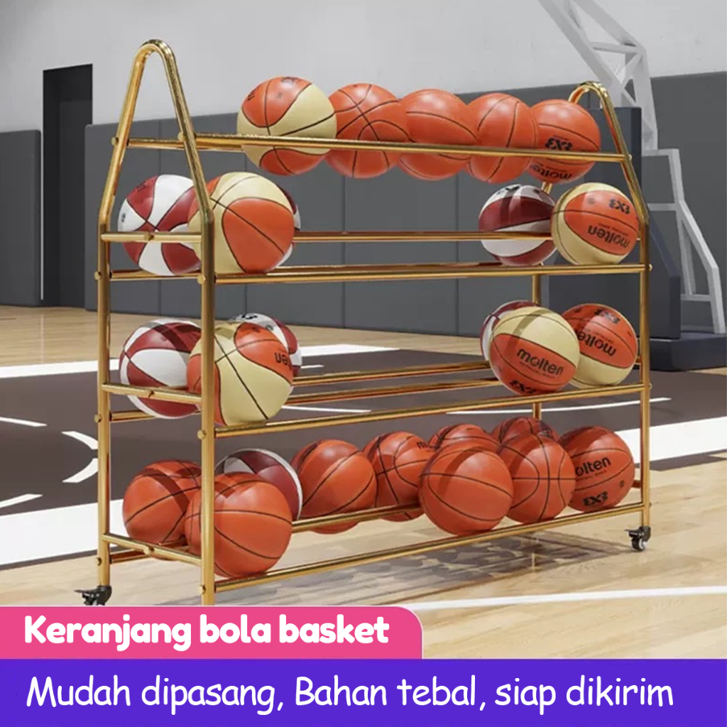 Jual Rak Penyimpanan Bola Basket/Rak Penyimpanan Bola TK/Rak Bola ...
