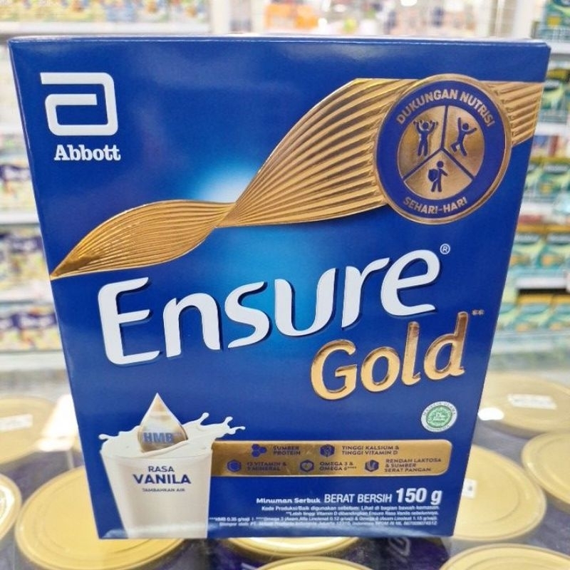 Jual Ensure Gold Vanilla 150g EXP 2026 | Shopee Indonesia