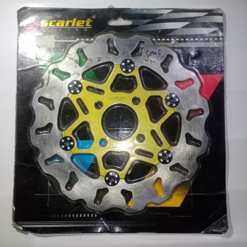 Jual piringan cakram standar variasi bunga suzuki smash 110 , spin 125 ...