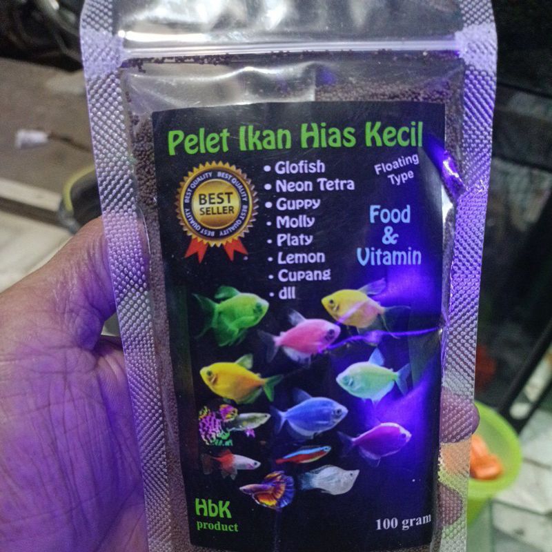 Jual PELET IKAN HIAS IKAN KECIL 100GR | Shopee Indonesia