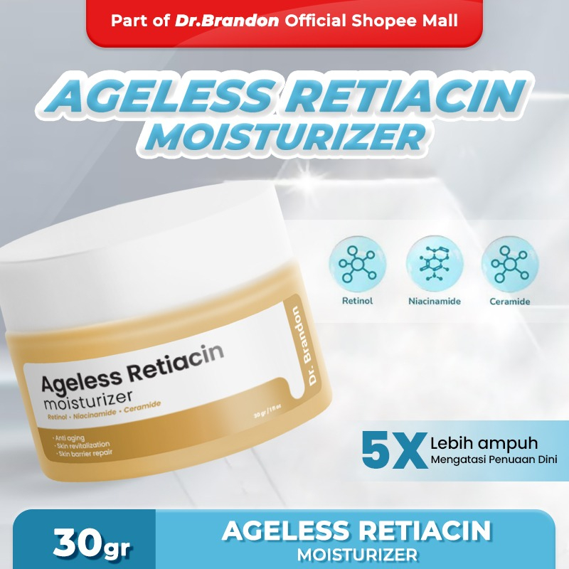 Jual Dr. Brandon Ageless Retiacin Moisturizer | Shopee Indonesia