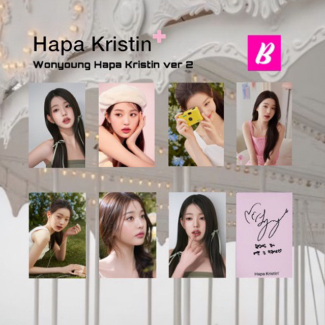 Jual WONYOUNG FOR HAPA KRISTIN VER 2 PHOTOCARD UNOFFICIAL | Shopee Indonesia