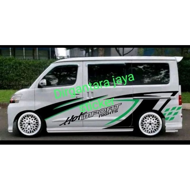 Jual STICKER DAIHATSU MOBIL LUXIO DAN BISA DI APLIKASI KAN BUAT JENIS ...
