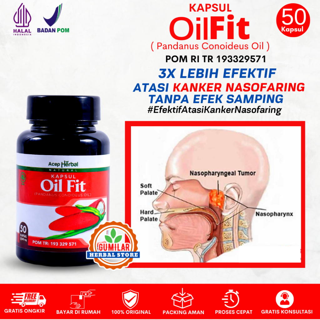 Jual [BISA COD] Obat Kanker Nasofaring Herbal / Obat Tumor Nasofaring ...
