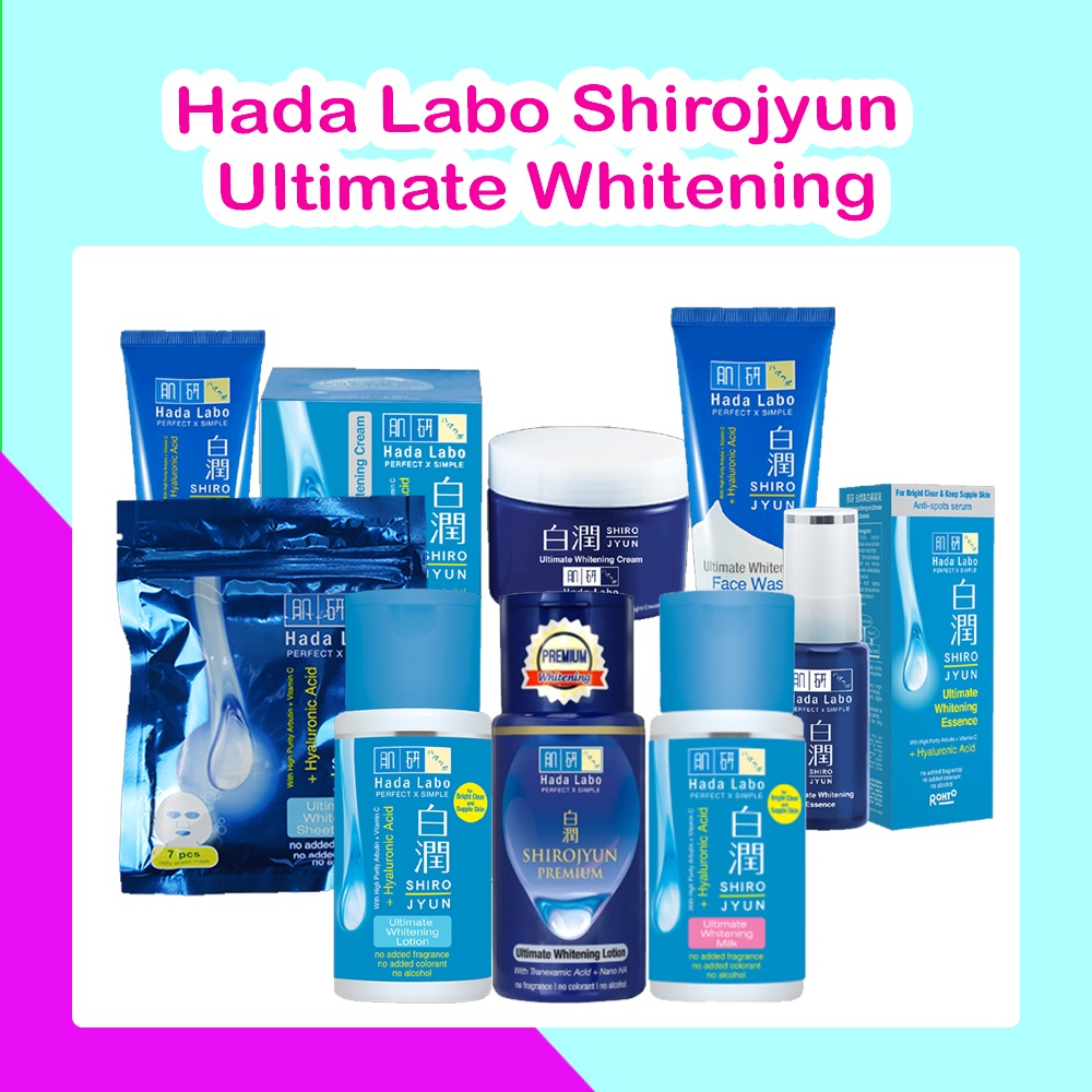 Jual Hada Labo Shirojyun Ultimate Whitening Series | Shopee Indonesia