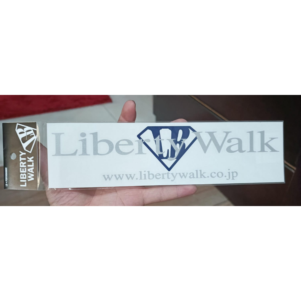 Jual Liberty Walk Logo Sticker M Size LBWK Original Merchandise Japan ...