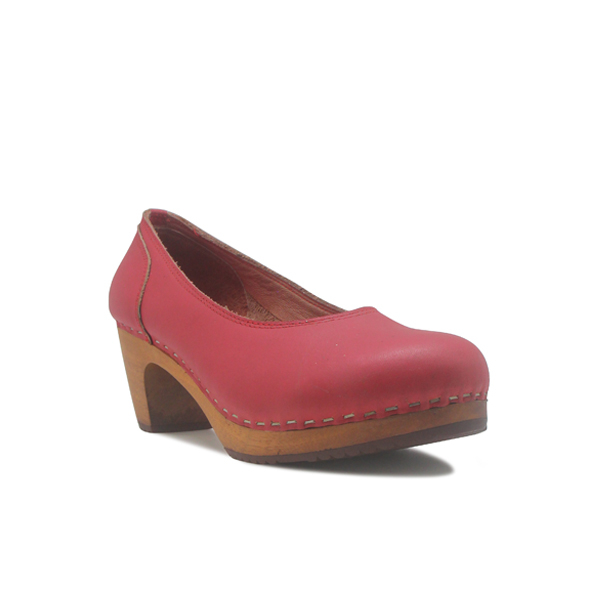 Jual (CLOGS) *Darcy (Non Insole) - Red Np 7cm | Shopee Indonesia