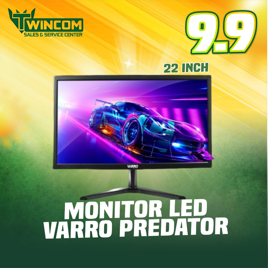 Jual MONITOR LED VARRO PREDATOR 15.6, 19, 20, 22 DAN 24 INCH FULL HD ...