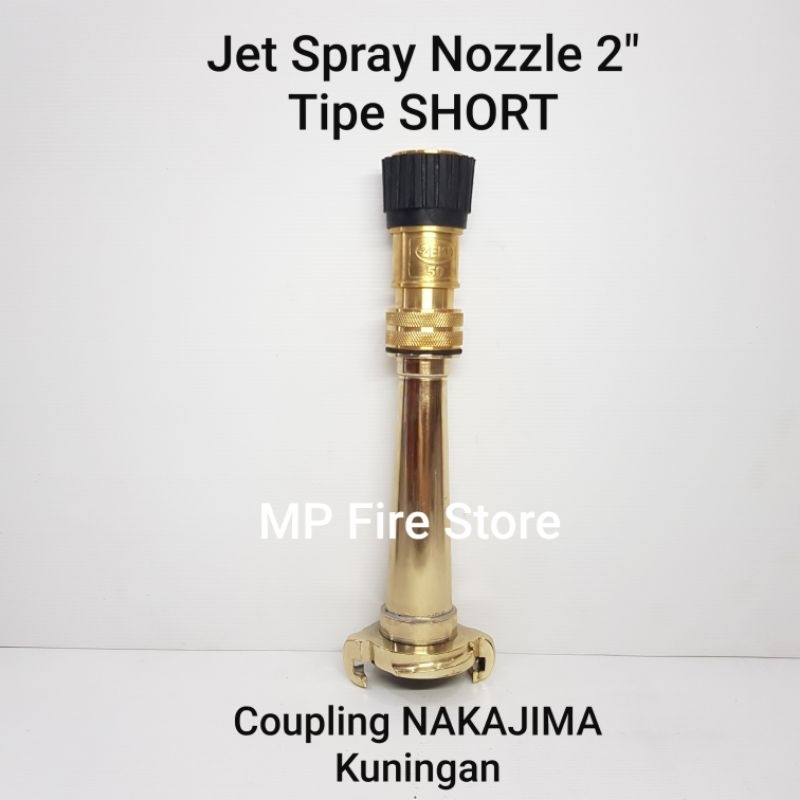 Jual FIRE JET SPRAY SHORT NOZZLE 2 in GOLD PENDEK NAKAJIMA VARIABLE ...