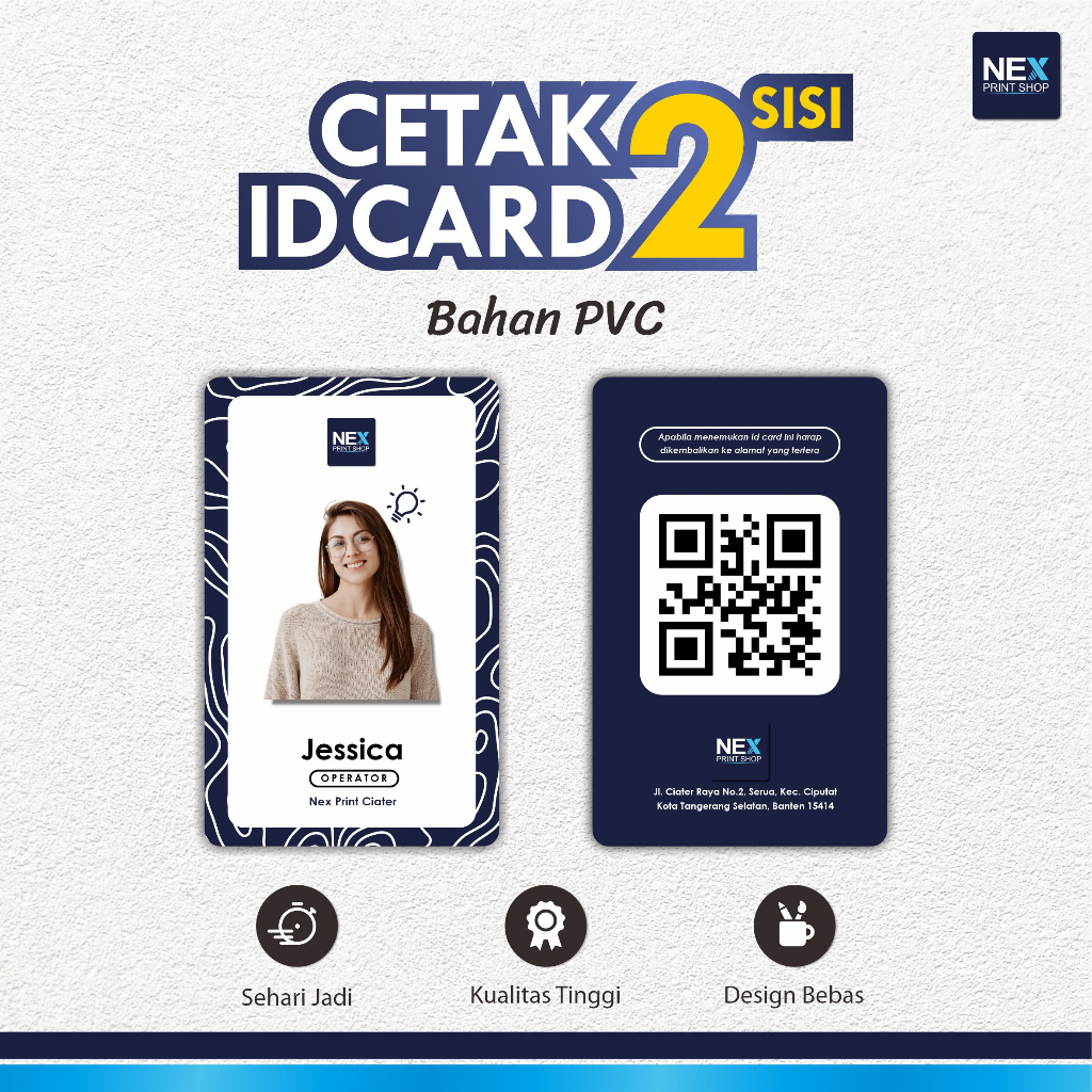 Jual Cetak ID Card Custom ID Card | Shopee Indonesia