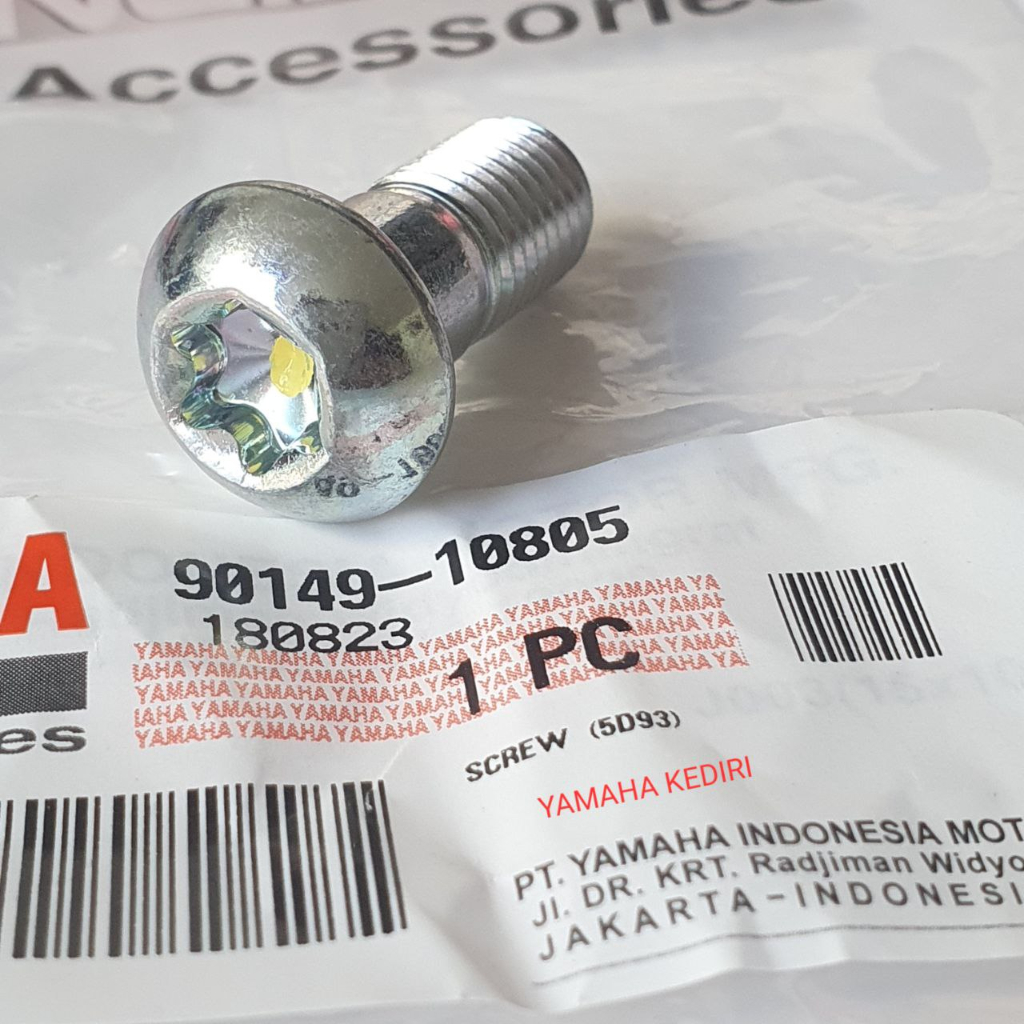 Jual Baut dudukan kaliper cakram depan Nmax New Aerox155 Lexi / 90149 ...