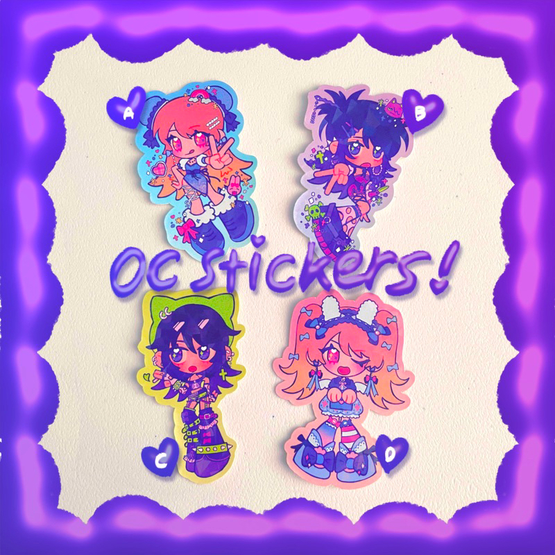 Jual [original] ein x celeste oc stickers by shrinpu | Shopee Indonesia