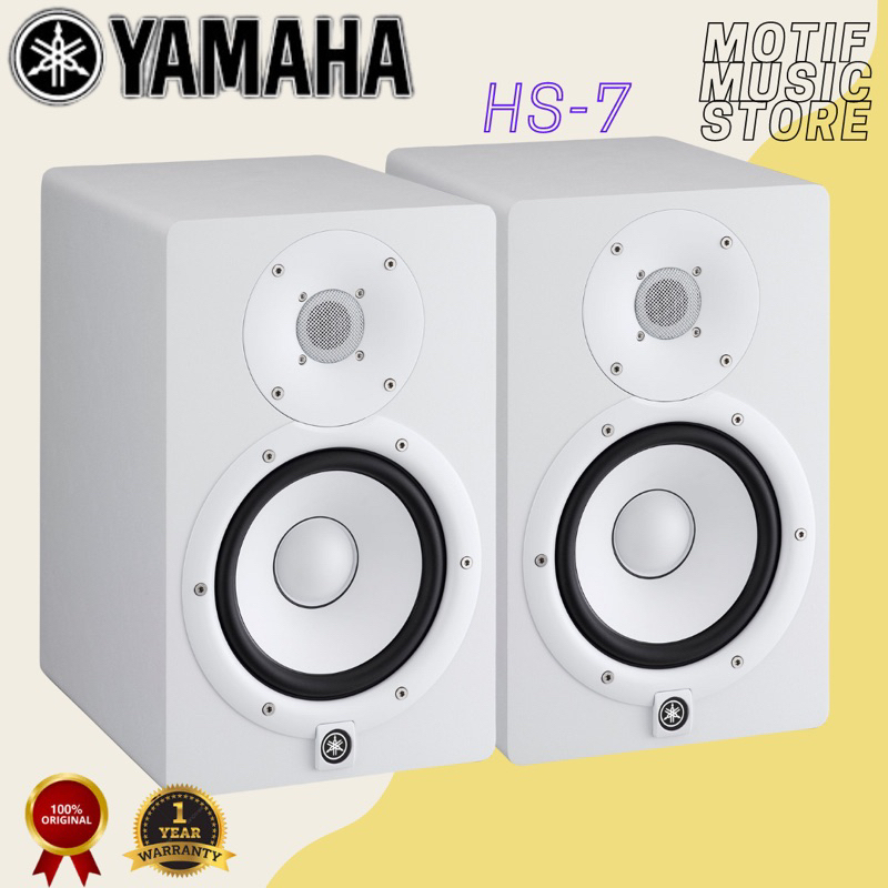 Jual YAMAHA Speaker Aktif Studio monitor HS7 HS 7 Active Powered Garansi Resmi | Shopee Indonesia