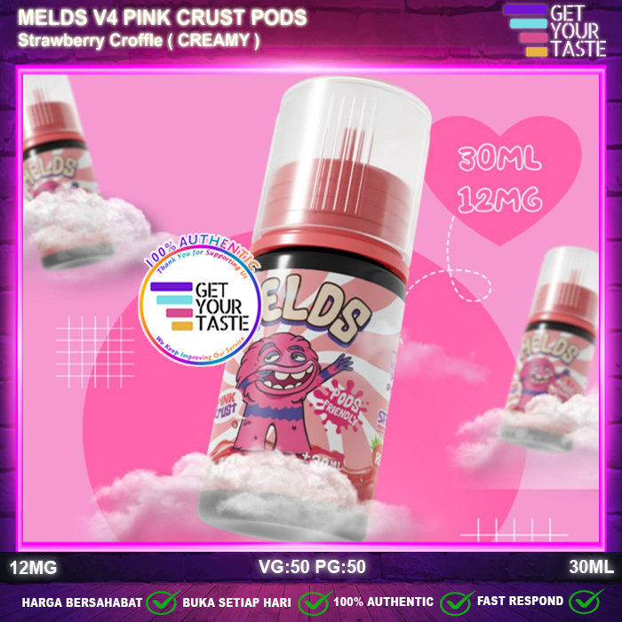 Jual Liquid Melds V4 Pink Crust Pods Friendly 30ML by Union Labs x ...